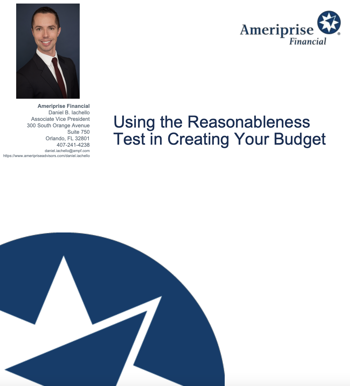 Using The Reasonableness Test in Creating Your Budget - Vinco Prep